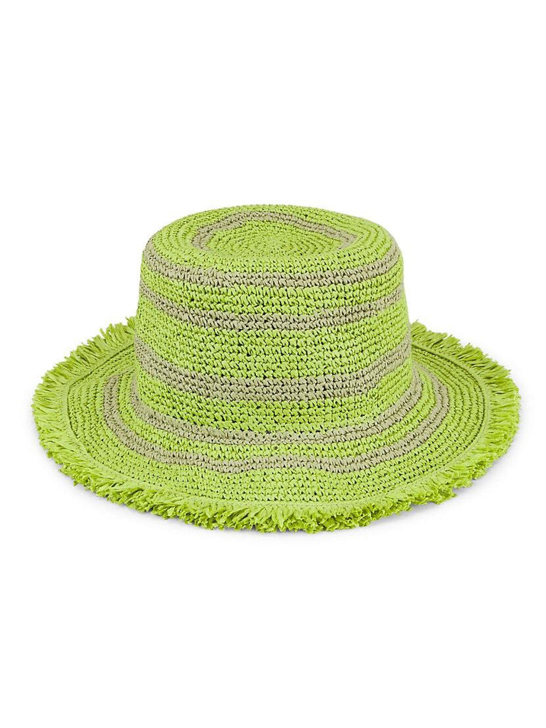 Frills Rollable Bucket Hat Lime – Toscani Australia