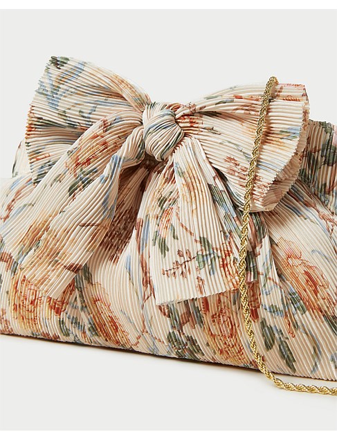 Rochelle Mini Bow Bag Cream Floral – Toscani Australia