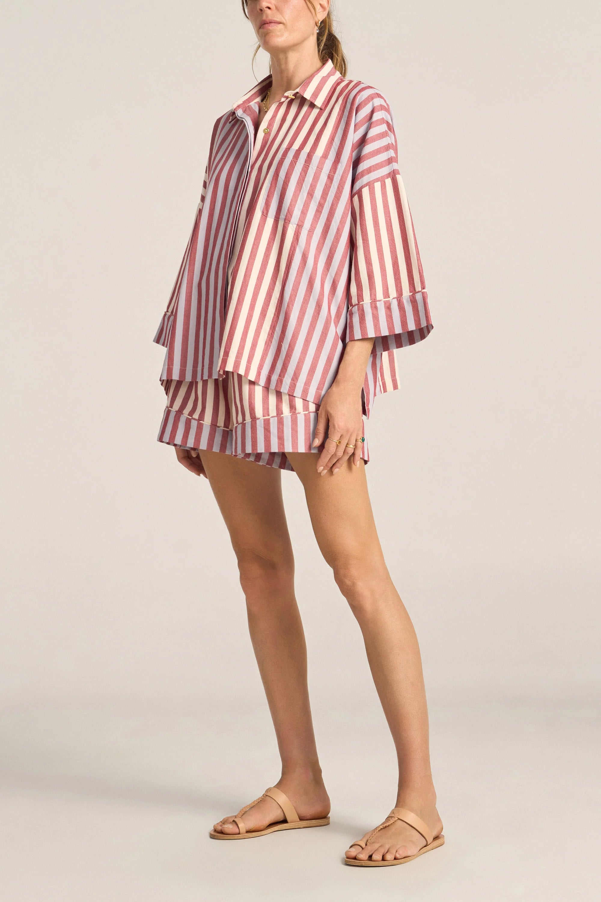 Halcyon Shirt Oia Stripe – Toscani Australia