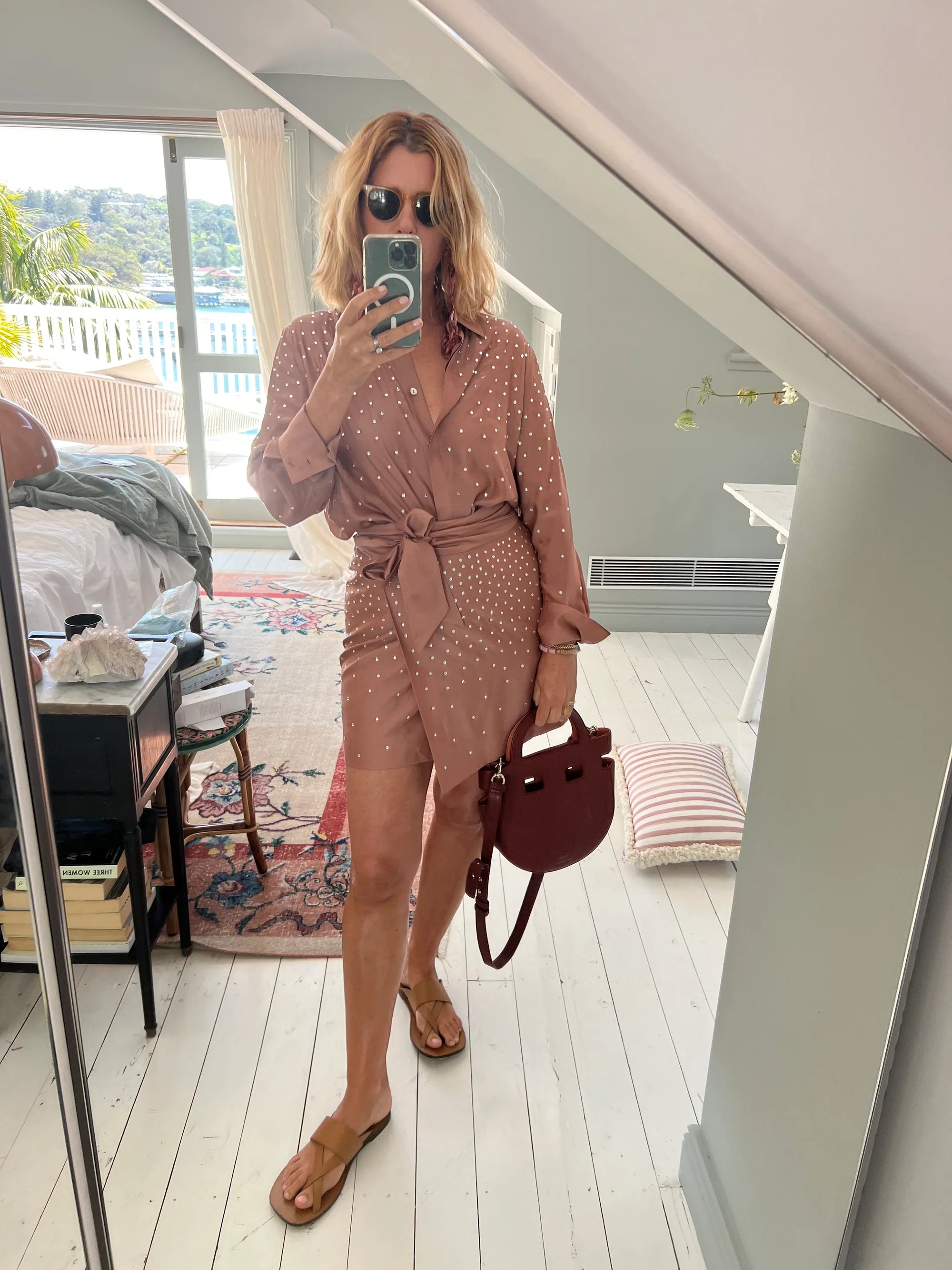 Moxie Mini Wrap Skirt Italian Mousse – Toscani Australia