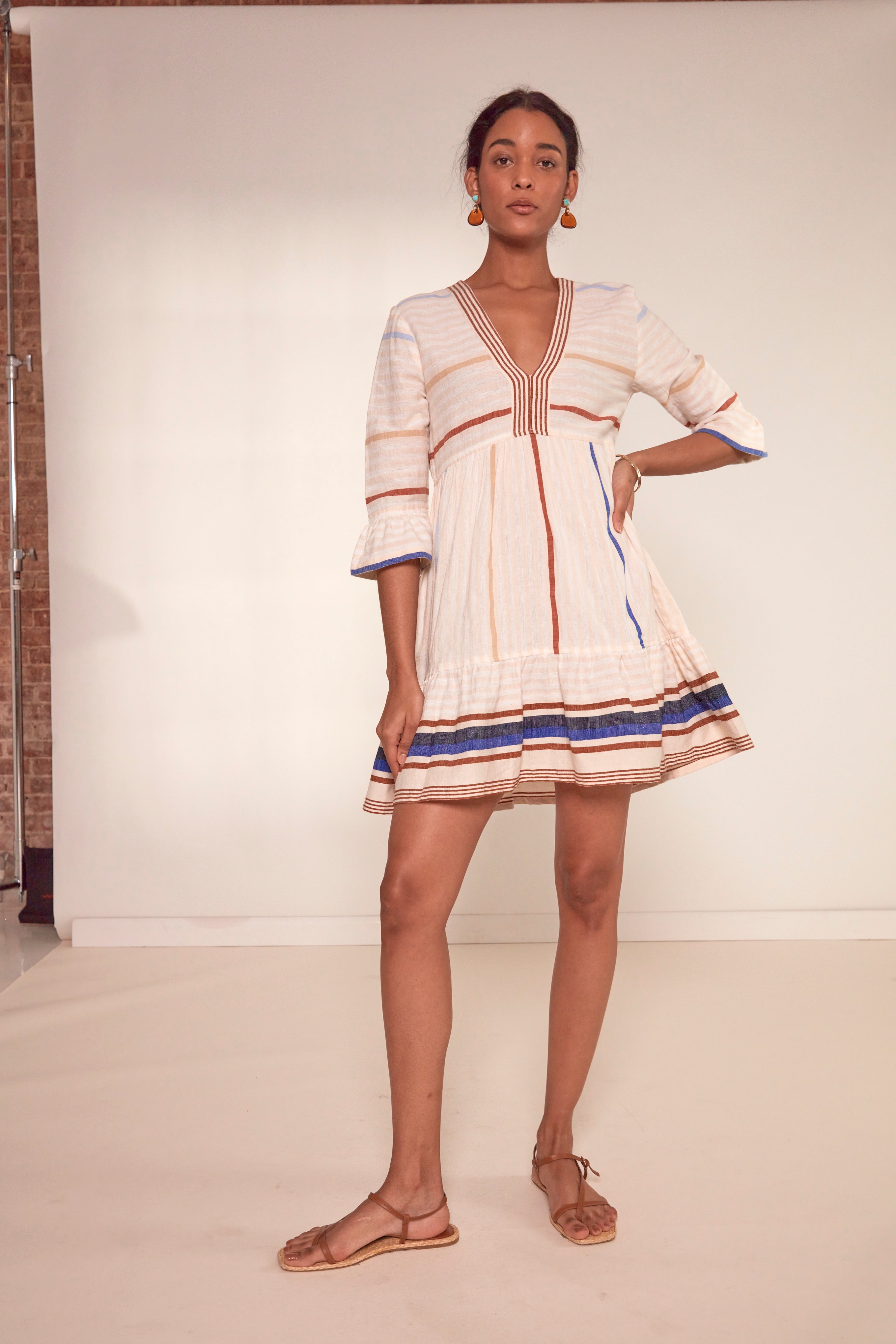 Hanna Dress Vanilla – Toscani Australia