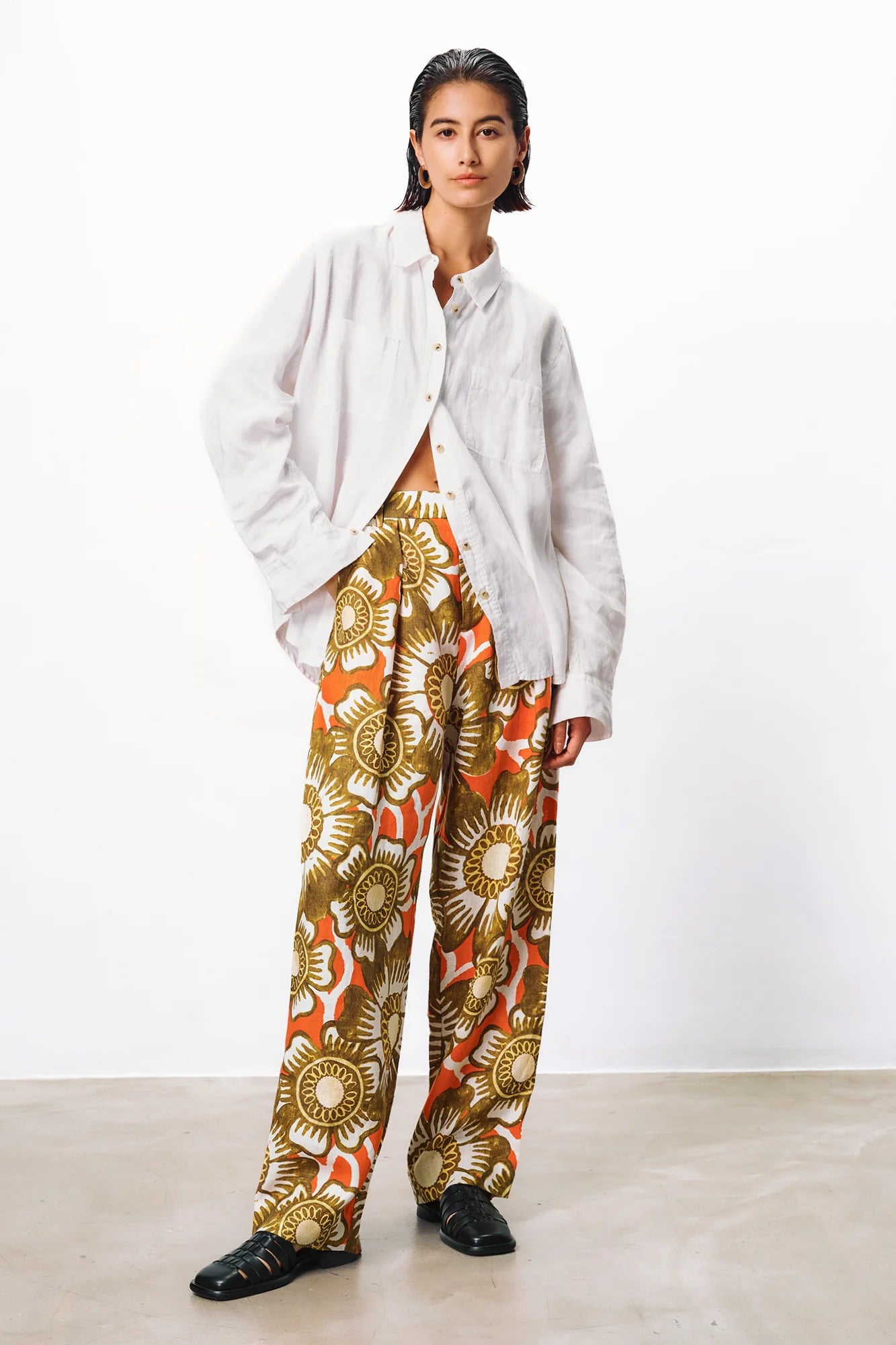 Marella Pant Poppy Multi – Toscani Australia