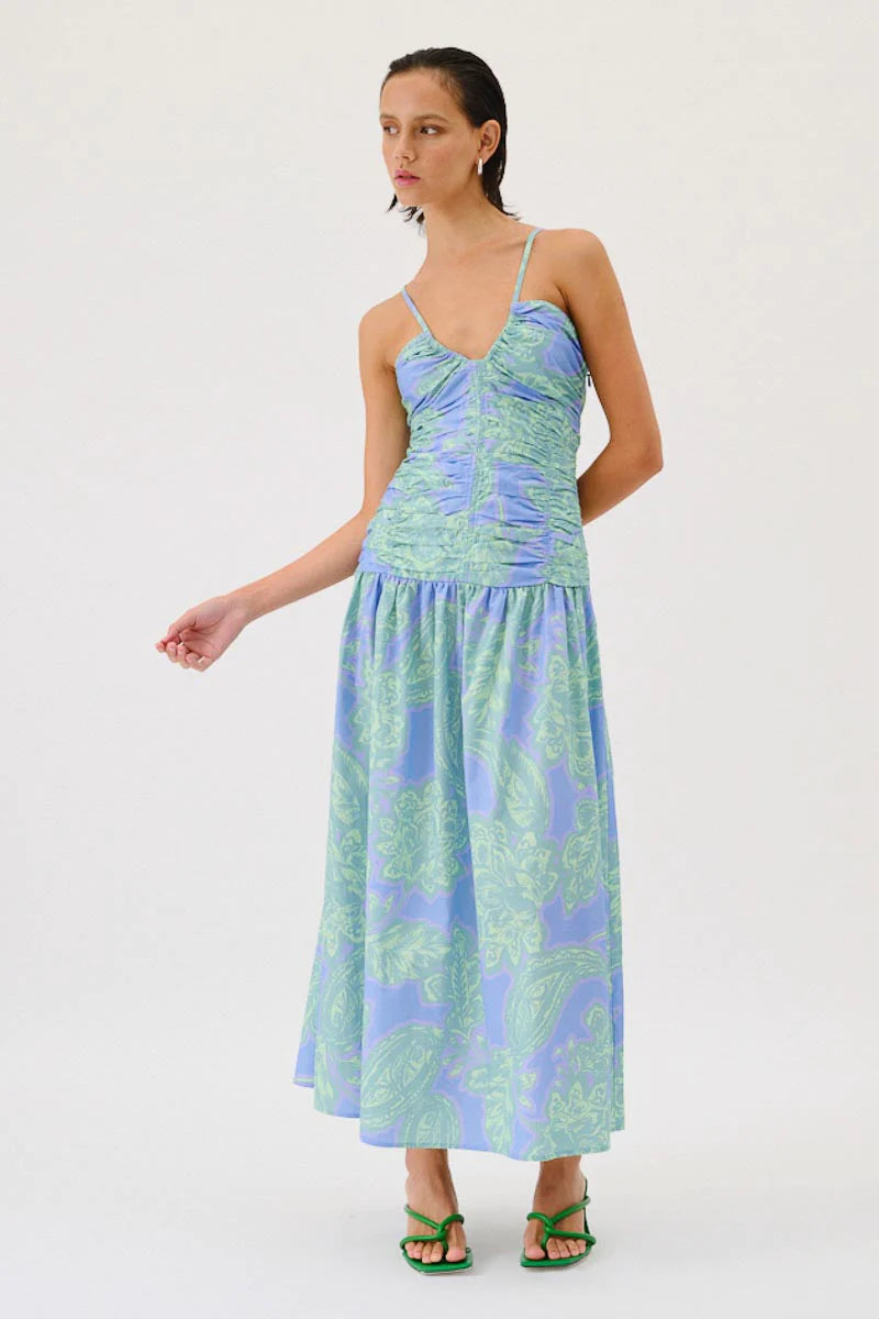 Jade Square Neck Sundress – Toscani Australia
