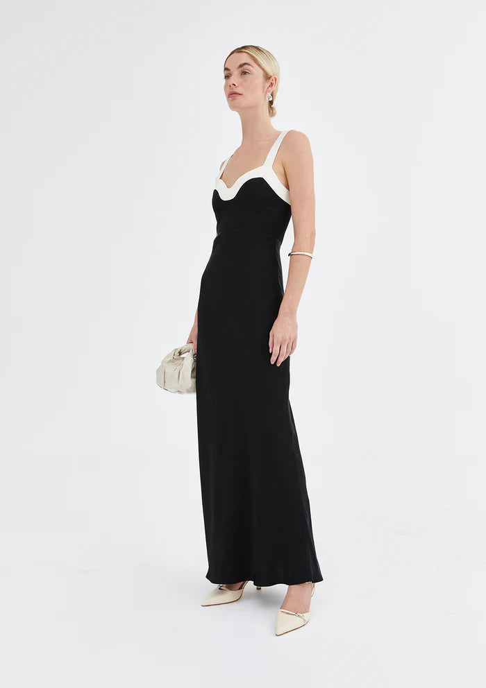 Regina Dress Black – Toscani Australia