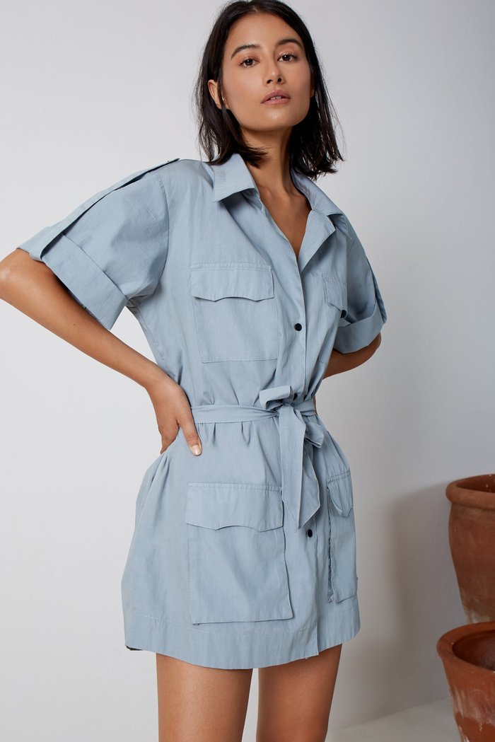 Mini Utilitarian Dress – Toscani Australia