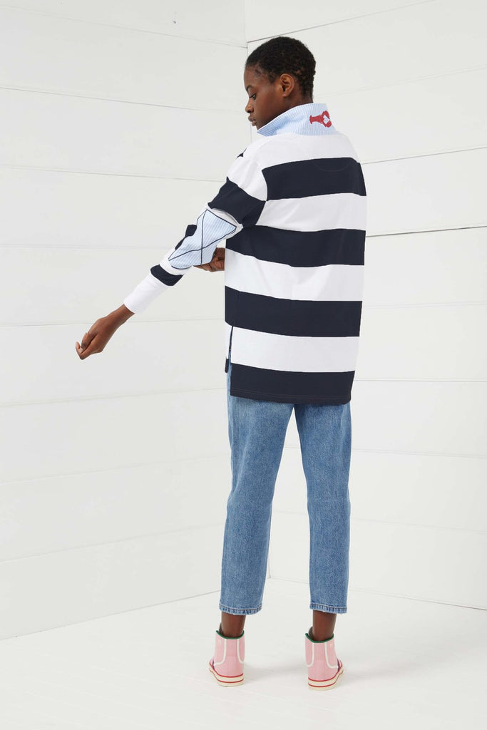 In the Navy Rugby Top – Toscani Australia