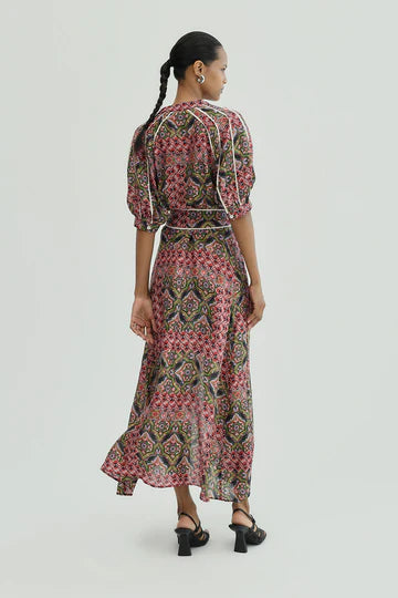 Bes Silk Maxi Dress – Toscani Australia