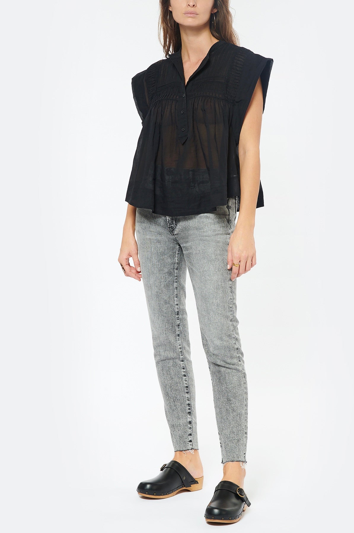 Leaza Top Black – Toscani Australia